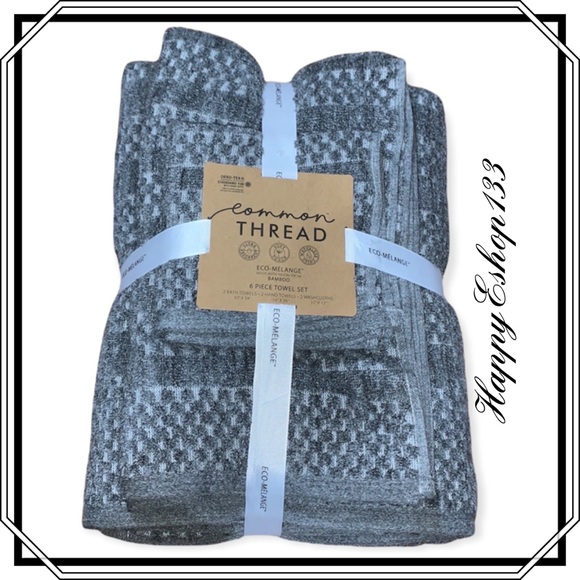 common THREAD | Bath | Common Thread Ecomelange Cotton Blend Made W ...